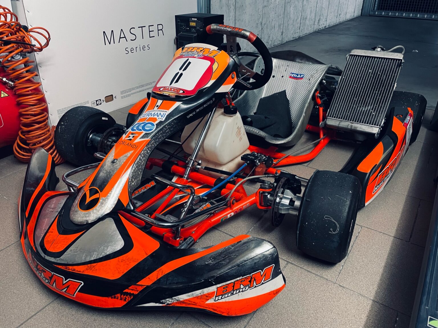 Go kart BRM 125 tm k8 marce - vendogo-kart.it